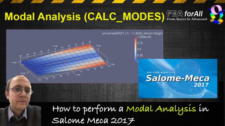 Salome Meca and Code Aster Tutorials - FEA for All