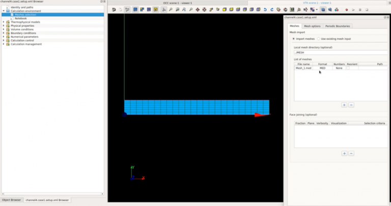 [Salome CFD Tutorial 1] Simulating a simple 2D channel flow from A to Z ...
