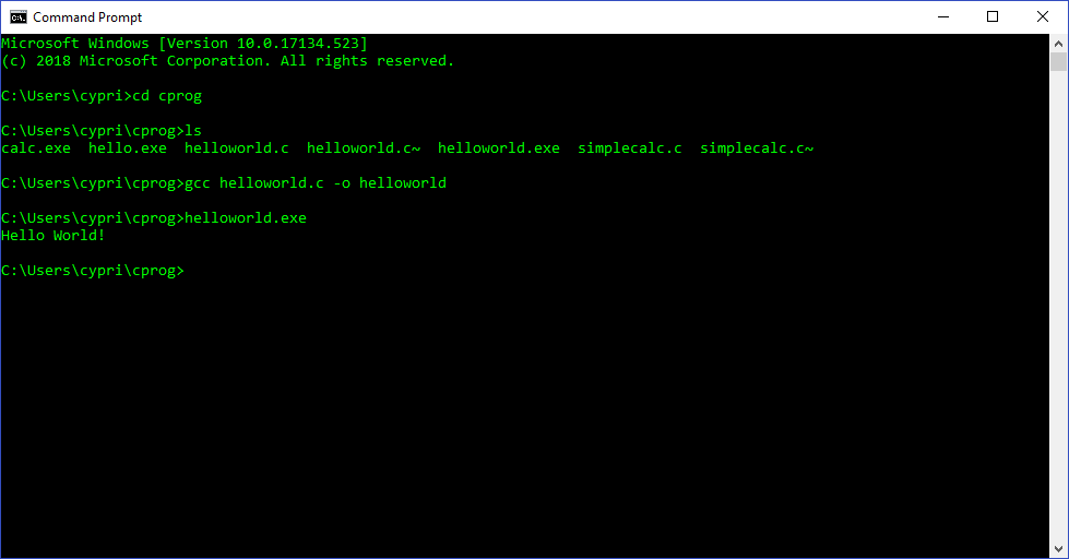 How To Install The C Language GCC Compiler On Windows FEA For All