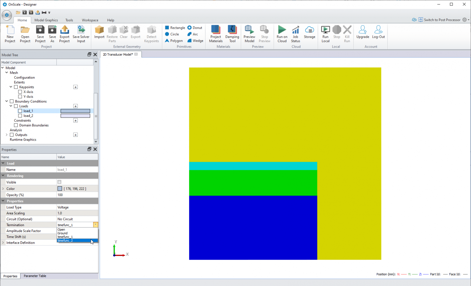 How to define a user-defined drive function for the electrode in ...
