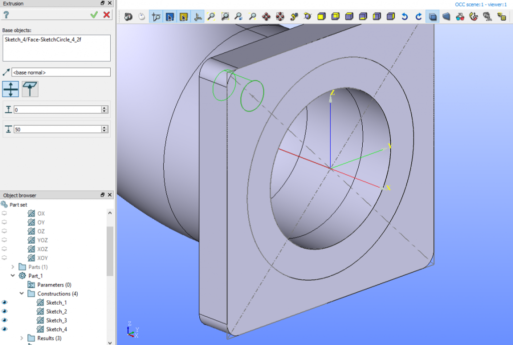 Salome Shaper Video Tutorial 2 : Modeling a Curved Pipe with Open ...