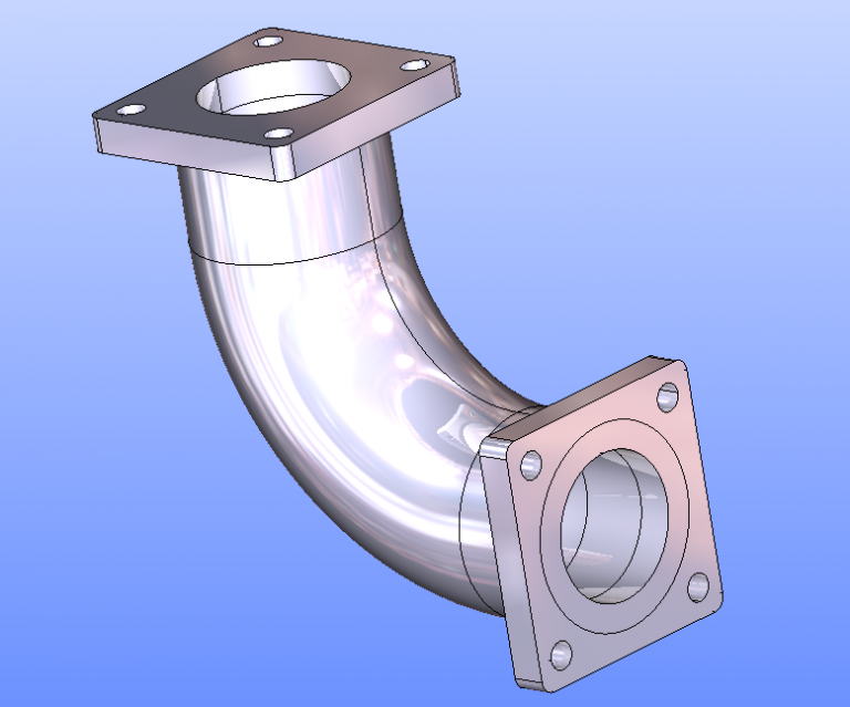 Salome Shaper Video Tutorial 2 : Modeling a Curved Pipe with Open ...